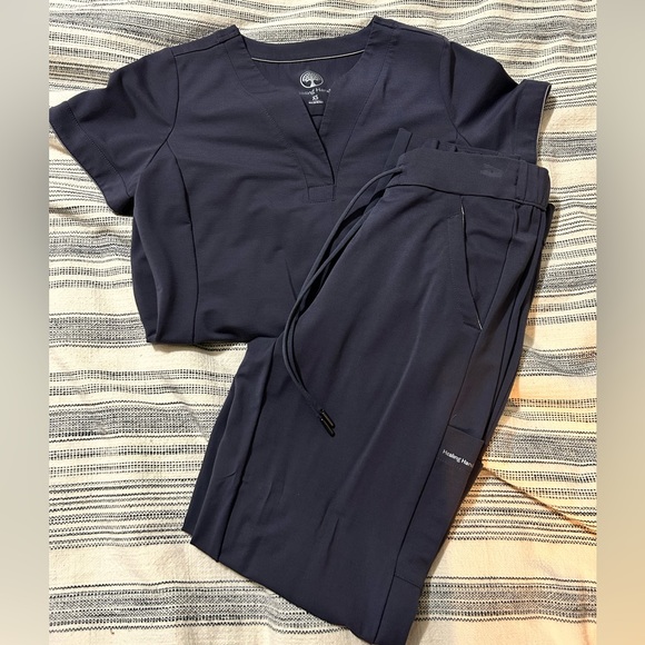 healing hands | Other | Healing Hands Scrub Set With Jogger Style ...